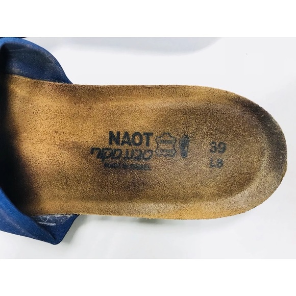 Naot | Shoes | Naot Sandals 7 75 Womens 38 Slip On Leather | Poshmark